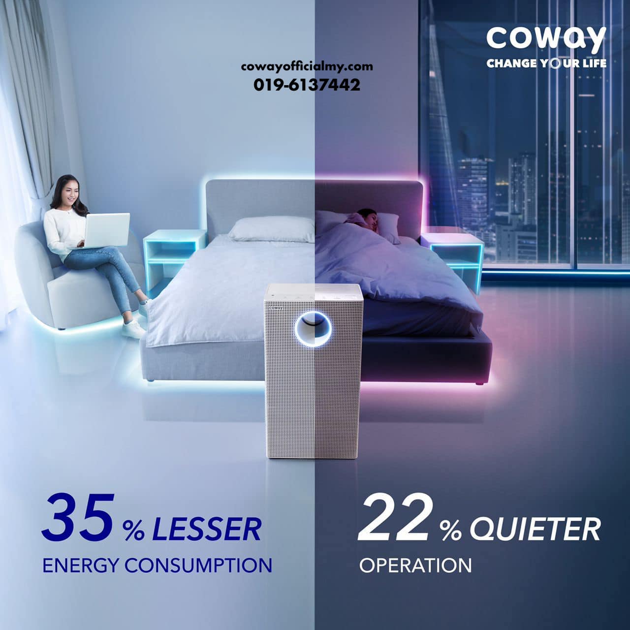Penapis Udara Coway Storm 2 Baharu - Coway Malaysia
